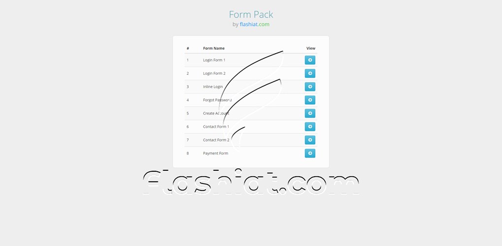 Form Pack - Free HTML5 & CSS Template - Flashiat