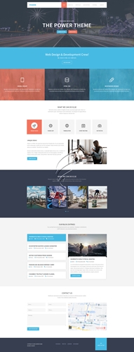 Power 2 - Free HTML5 & CSS Template - Flashiat