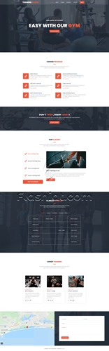 Training Studio - Free HTML5 & CSS Template - Flashiat
